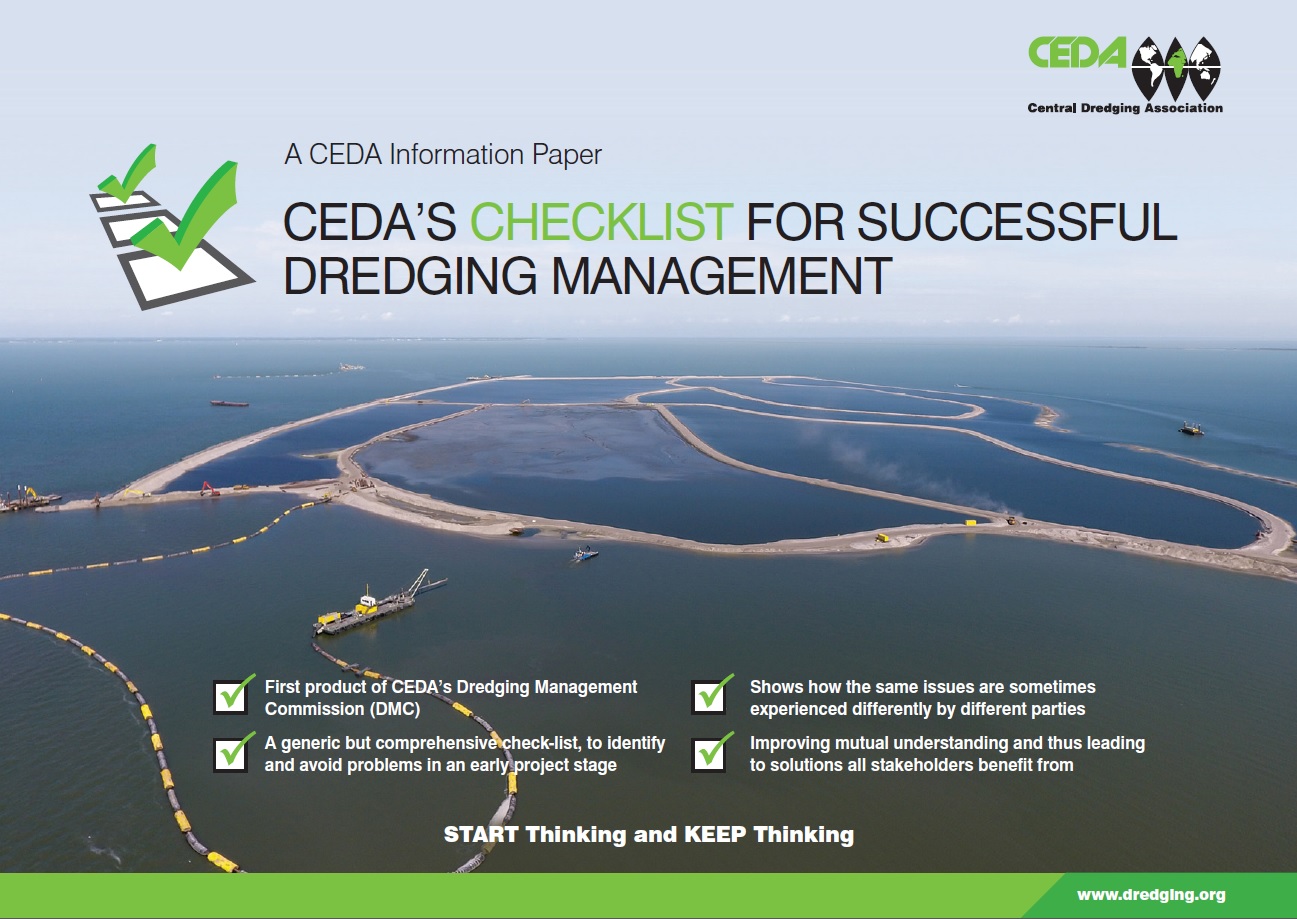 CEDA DMC Checklist to start thinking – Discover Dredging