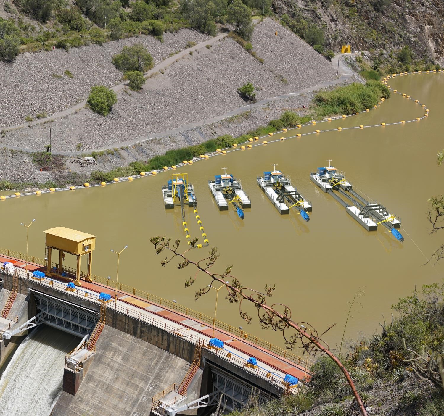 DOP Dredges for Power Dams and Reservoir Maintenance – Discover Dredging